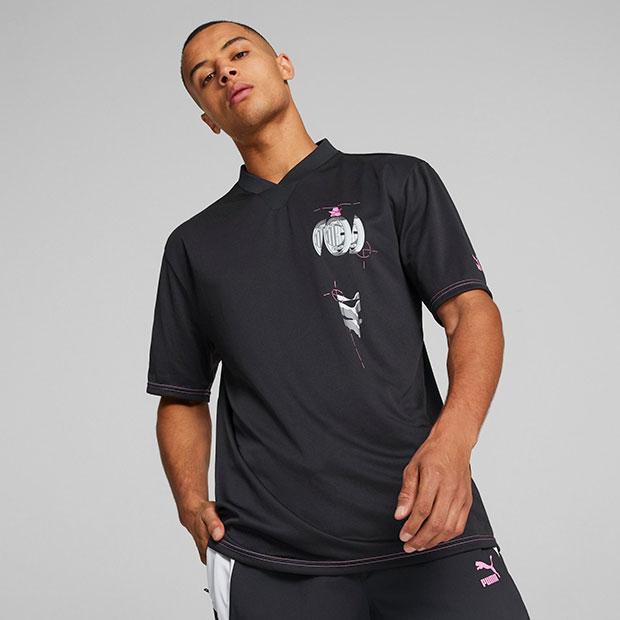 ACミラン FTBLSTATEMENT 半袖シャツ 【PUMA|プーマ】クラブチームウェアー767614 :767614:Kemari87 Y!ショッピング店 - 通販 - Yahoo!ショッピング