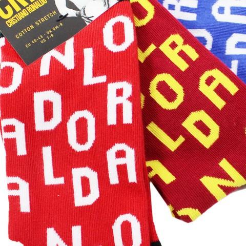 CR7 ボーイズ ソックス 3枚組 ブルー×ワインレッド×レッド 【CR7|シーアールセブン】サッカーフットサルウェアー8470-80-416 : Kemari87 Y!ショッピング店 ...