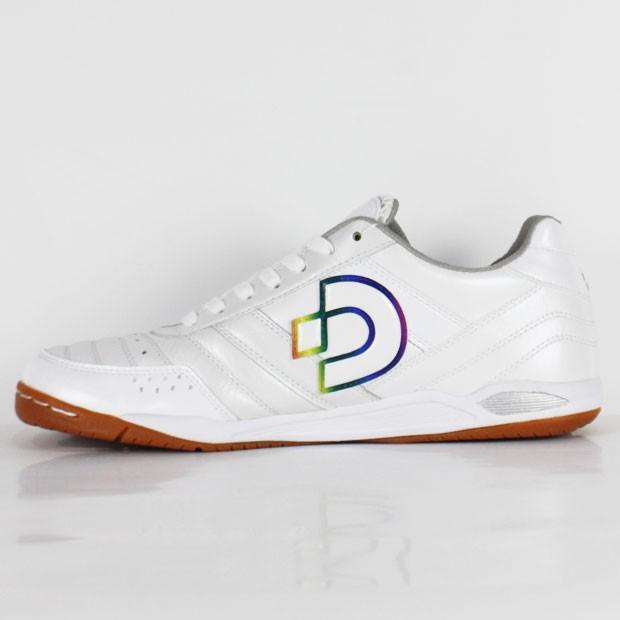 Desporte（デスポルチ） カンピーナス JP 5 Pホワイト×レインボー 【Desporte|デスポルチ】フットサルシューズds1430 ...
