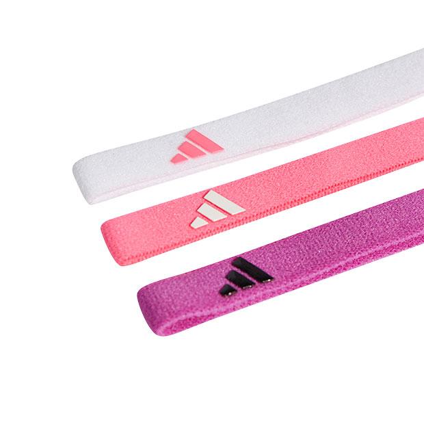 adidas（アディダス） ヘアバンド 3本組 マルチ 【adidas|アディダス】サッカーフットサルアクセサリーevj45-ix6664 ...