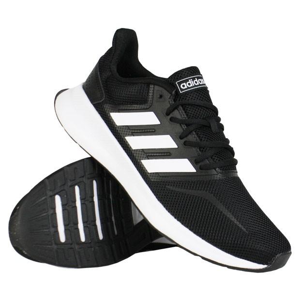 adidas FALCONRUN M コアブラック×ランニングホワイト 【adidas|アディダス】ランニングシューズf36199 ...