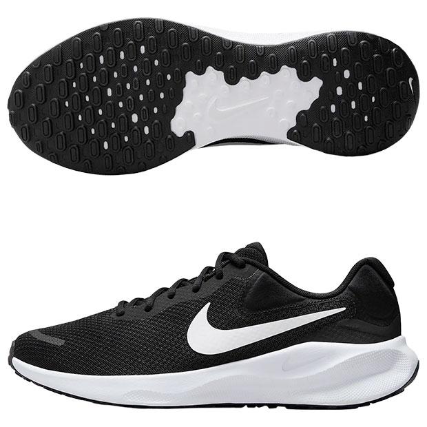 NIKE レボリューション 7 ブラック×ホワイト 【NIKE|ナイキ】ランニングシューズfb2207-001 : Kemari87 Y ...