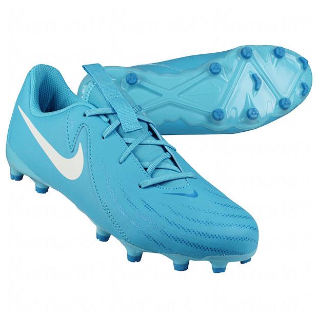 ジュニア ファントム GX 2 アカデミー FG/MG ライトブルーフューリー×ホワイト 【NIKE|ナイキ】ジュニアサッカースパイク ...