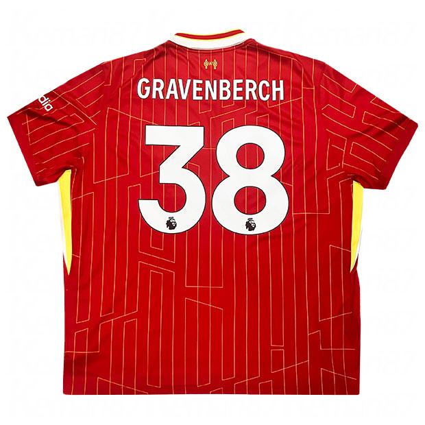 NIKE リバプール 24-25 ホーム 半袖レプリカユニフォーム 38.ライアン・フラーフェンベルフ 【NIKE|ナイキ】クラブチーム ...