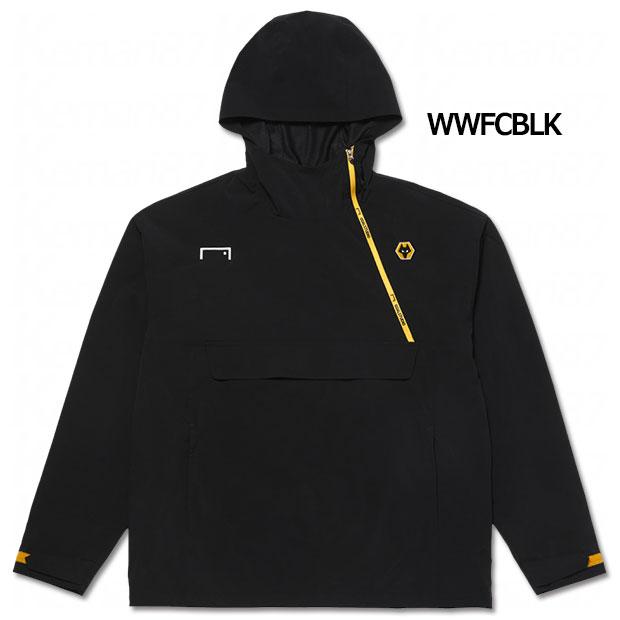 WWFC スモールロゴ ウーブン アノラック 【GOALSTUDIO | ゴールスタジオ】サッカーフットサル防寒ウェアーg2fjk701 ...