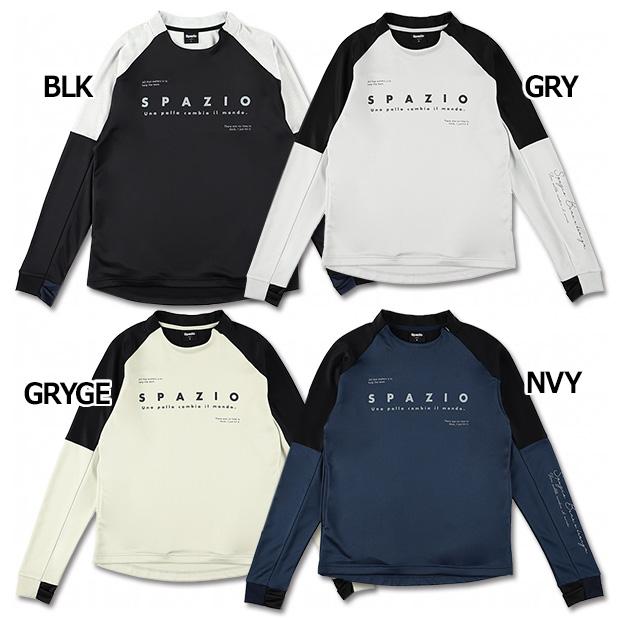 Spazio 袖パネルミッドトレーニングトップ 【Spazio|スパッツィオ】サッカーフットサルウェアーge-1036 : Kemari87 Y!ショッピング店 - 通販 - Yahoo!ショッピング