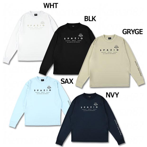 Spazio SP 長袖プラクティスシャツ 【Spazio|スパッツィオ】サッカーフットサルウェアーge-1046 : Kemari87 Y!ショッピング店 - 通販 - Yahoo!ショッピング