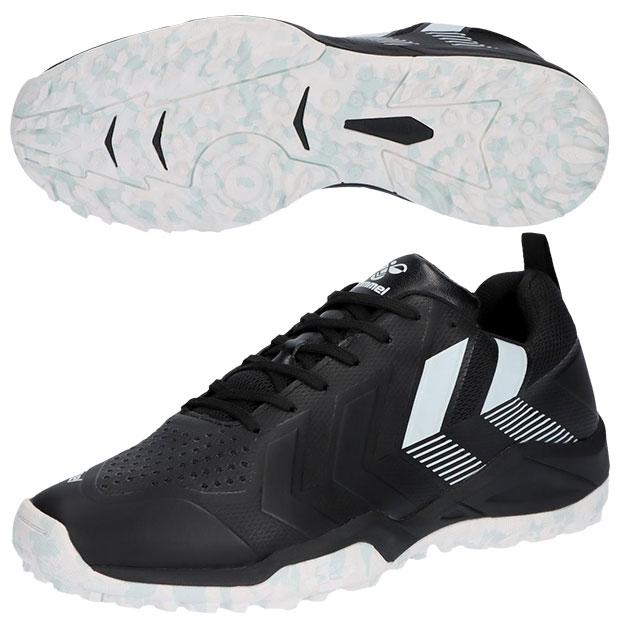 hummel（ヒュンメル） グランドフライ 5 ブラック×ライトブルー