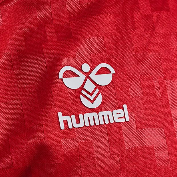 hummel（ヒュンメル） デンマーク代表 2024 ホーム 半袖レプリカ