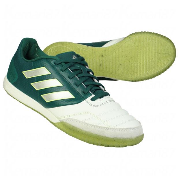 adidas トップサラ コンペティション オフホワイト×カレッジグリーン 【adidas|アディダス】フットサルシューズie1548 ...