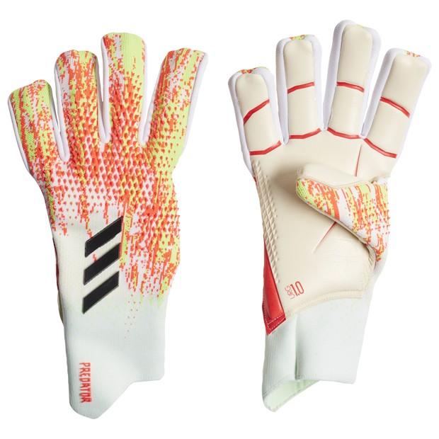 adidas プレデター グローブ プロ フィンガーセーブP ホワイト×ポップ 【adidas|アディダス】サッカーゴールキーパーグローブ ...