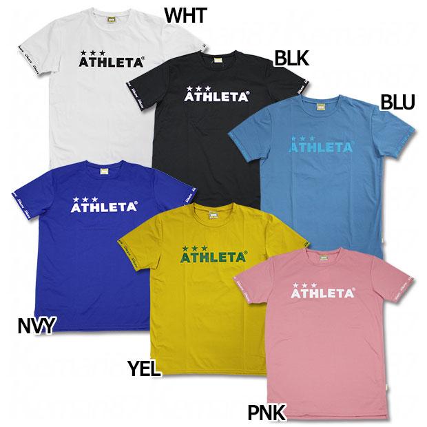 ATHLETA ロゴ半袖Tシャツ 【ATHLETA|アスレタ】サッカーフットサルウェアーsp-232 : Kemari87 Y!ショッピング店 ...