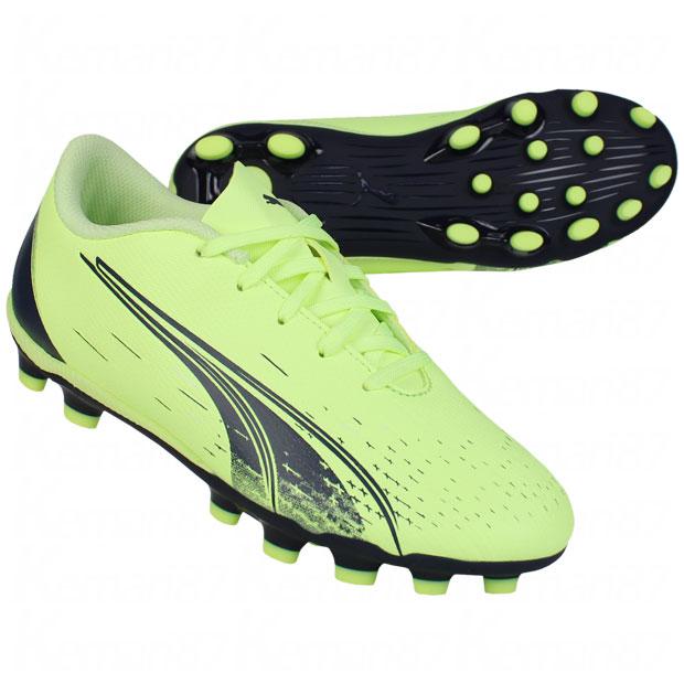 PUMA ジュニア ウルトラ プレイ HG/AG +MID JR フィジーライト×エレクトロパープル 【PUMA|プーマ】ジュニアサッカー ...