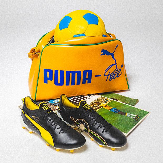 PUMA プーマキング アルティメット Pele FG/AG プーマブラック 【PUMA|プーマ】サッカースパイク107825-01 ...
