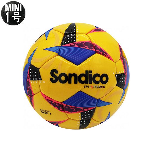 Sondico ミニフットボール 00 イエロー 【Sondico|ソンディコ】サッカーボール1号球25a-821020-13 ...