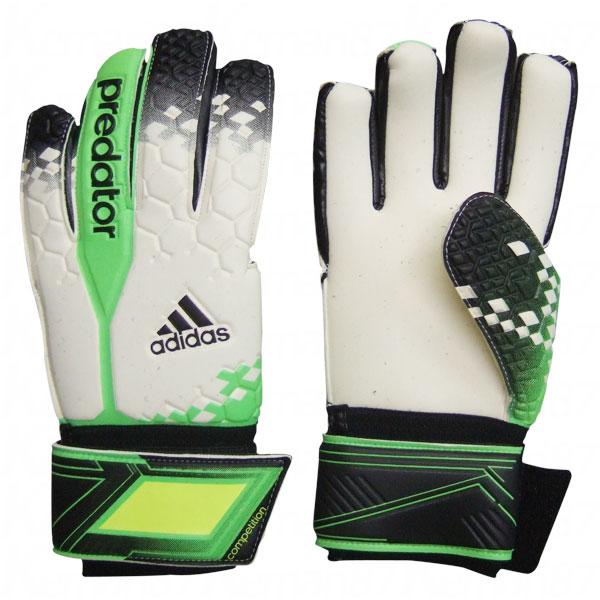 adidas Predator コンペティション ホワイト×ブラック×レイグリーンF13 【adidas|アディダス】フットサルゴールキーパー ...