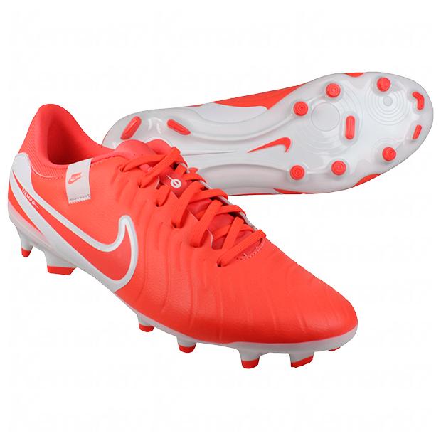 NIKE（ナイキ） ティエンポ レジェンド 10 アカデミー FG/MG ホットラバ×ホワイト 【NIKE|ナイキ】サッカースパイク ...