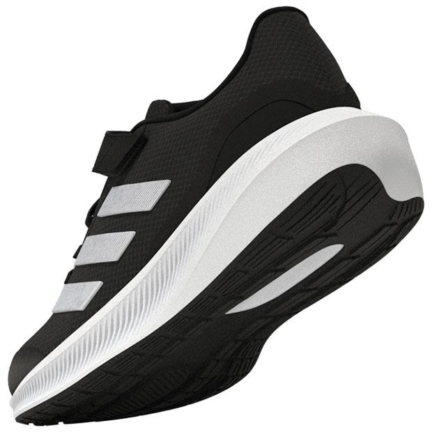 adidas（アディダス） ジュニア コアファイト 2.0 EL K コアブラック×フットウェアホワイト 【adidas|アディダス】ジュニア ...