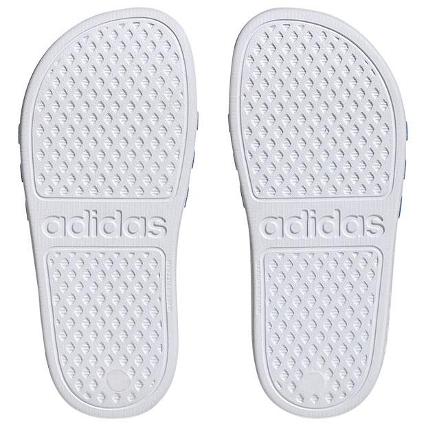 ジュニア アディレッタ AQUA K フットウェアホワイト 【adidas|アディダス】サッカーフットサルジュニアサンダルhp7603 ...