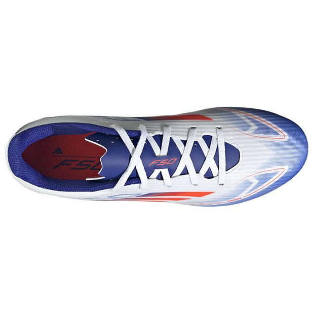 adidas F50 CLUB FXG フットウェアホワイト×ソーラーレッド 【adidas|アディダス】サッカースパイクie0611 ...