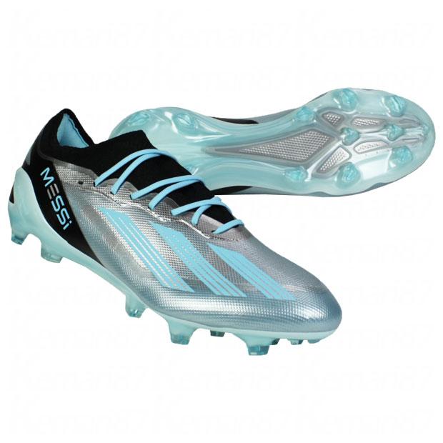 adidas エックス クレイジーファスト MESSI.1 FG シルバーメタリック×ブリスブルー 【adidas|アディダス】サッカー ...