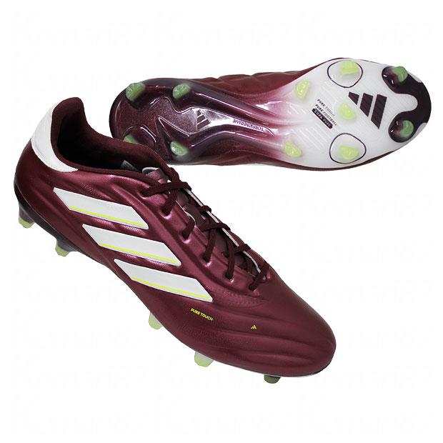 adidas コパ ピュア 2 ELITE FG シャドーレッド×フットウェアホワイト 【adidas|アディダス】サッカースパイク ...