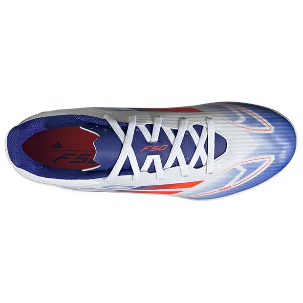 adidas F50 CLUB TF フットウェアホワイト×ソーラーレッド 【adidas|アディダス】サッカーフットサルトレーニングシューズ ...