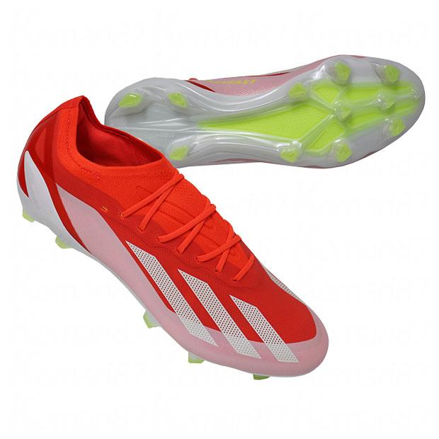 adidas エックス クレイジーファスト ELITE FG ソーラーレッド×フットウェアホワイト 【adidas|アディダス】サッカー ...