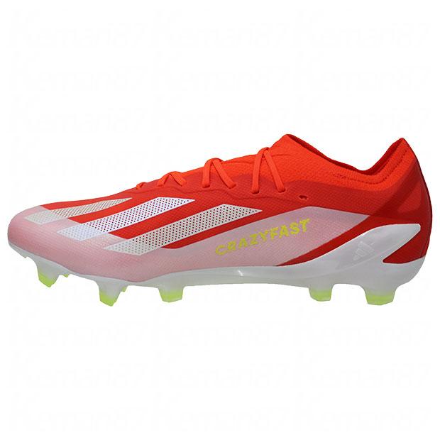 エックス クレイジーファスト ELITE FG ソーラーレッド×フットウェアホワイト 【adidas|アディダス】サッカースパイクig0593 ...