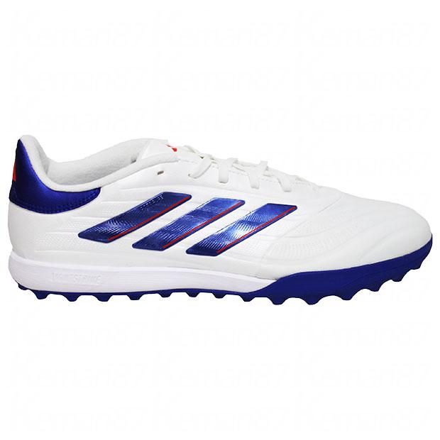 コパ ピュア 2 LEAGUE TF フットウェアホワイト×ルシッドブルー 【adidas|アディダス】サッカーフットサルトレーニングシューズ ...