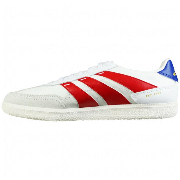 adidas プレデター 24 リーグ ロー フリースタイル フットウェアホワイト×ベタースカーレット 【adidas|アディダス】フリース ...