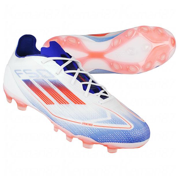 adidas ジュニア F50 PRO HG/AG フットウェアホワイト×ソーラーレッド 【adidas|アディダス】サッカージュニアスパイクjh7437 : Kemarifast Y ...