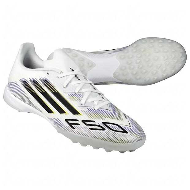 adidas（アディダス） F50 LEAGUE TF フットウェアホワイト×コアブラック 【adidas|アディダス】サッカーフットサル ...