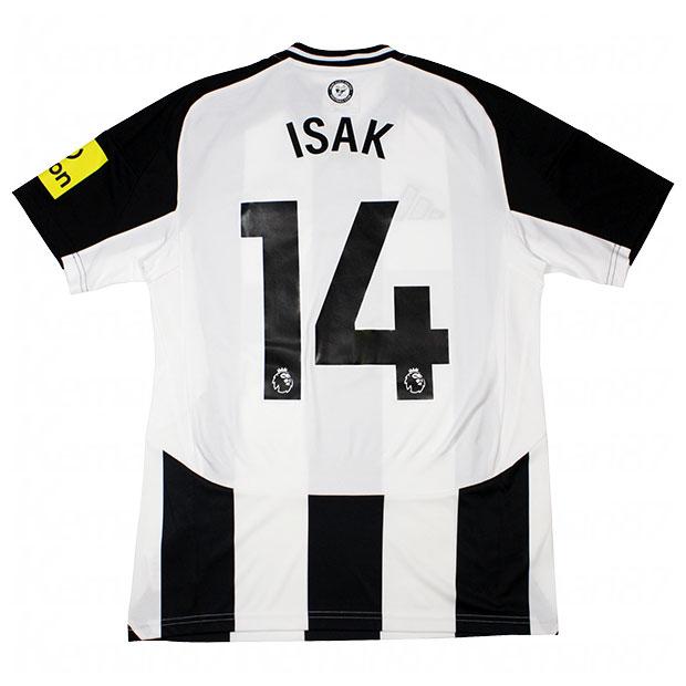 ニューカッスル 24-25 ホーム 半袖レプリカユニフォーム 14.アレクサンデル・イサク 【adidas|アディダス】クラブチームレプリカ ...