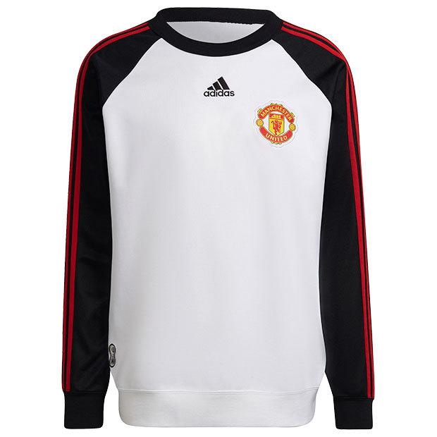adidas マンチェスターユナイテッド TEAMGEIST クルースウェット ブラック 【adidas|アディダス】クラブチームウェアー ...