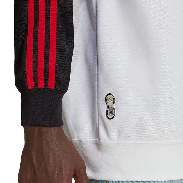 マンチェスターユナイテッド TEAMGEIST クルースウェット ブラック 【adidas|アディダス】クラブチームウェアーv9046 ...