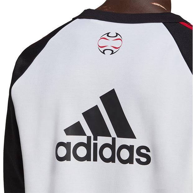 マンチェスターユナイテッド TEAMGEIST クルースウェット ブラック 【adidas|アディダス】クラブチームウェアーv9046 ...