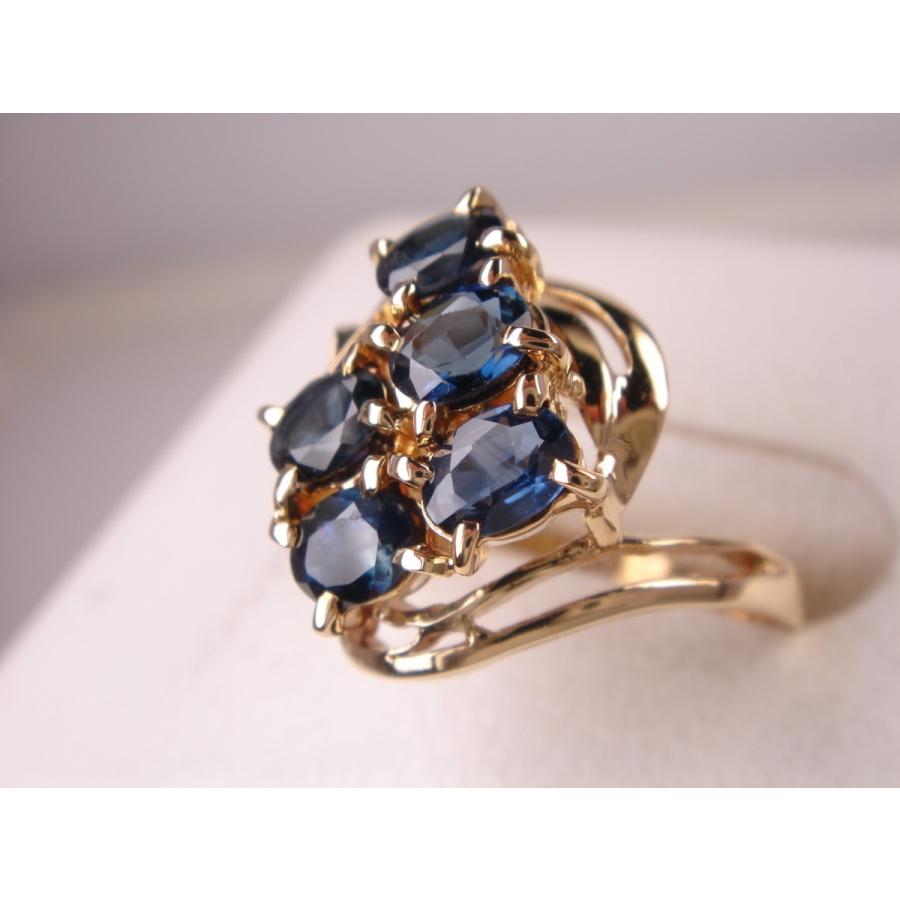 18金サファイヤデザインリング 1．07ct : KenBrand - 通販 - Yahoo!ショッピング