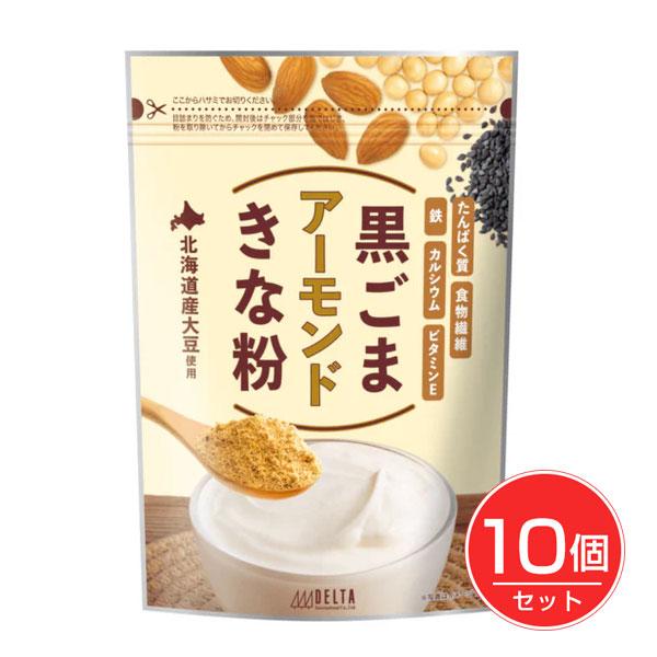 黒ごまアーモンドきな粉 220g×10個セット - デルタインターナショナル : 健人ストア Yahoo!店 - 通販 - Yahoo!ショッピング