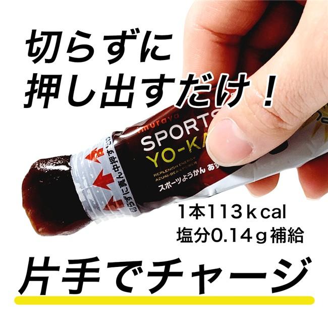 井村屋 スポーツようかん あずき 40g×100本 [スポーツ羊羹/甘さ控えめ] : 健人ストア Yahoo!店 - 通販 - Yahoo!ショッピング