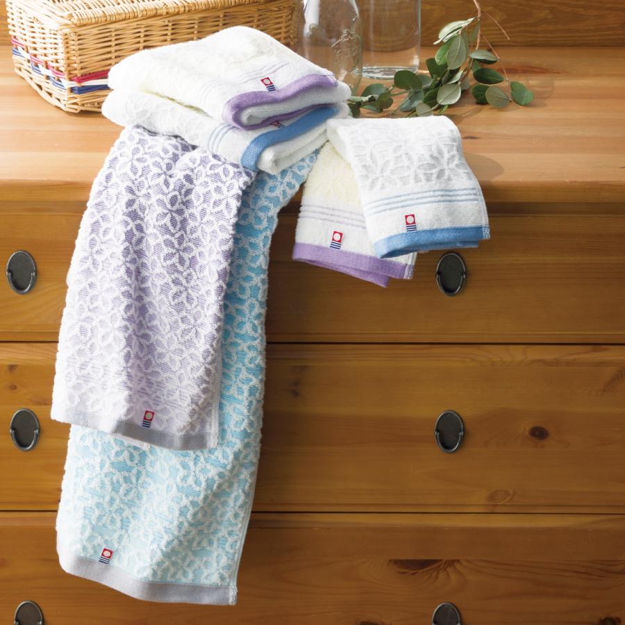 今治タオル はながすみ バス・ウォッシュタオルセット（ブルー）（HGM-250BL） 3 : 賢者のギフト - 通販 - Yahoo!ショッピング