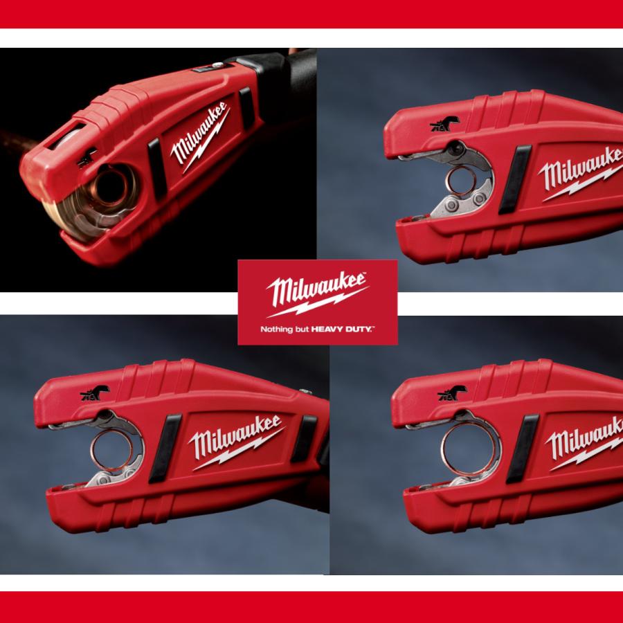 Milwaukee ミルウォーキー 銅管カッター C12 PC-0C JP カッター チューブカッター 電動銅管カッター 電動カッター 銅 銅管 配管 配管工 DIY チューブ 解体作業 ...