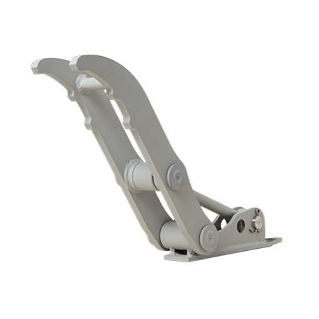 ECフォーク BA-008EC / BA008EC 簡易フォーク 0.8トン 0.8t クラス アームに溶接にて取付 ショベル ユンボ用 ★ ...