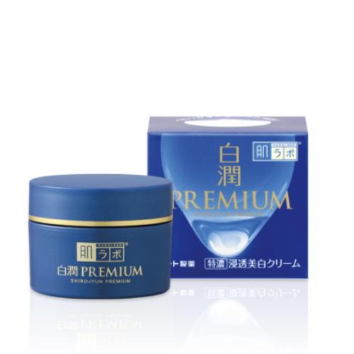 【１０個セット】肌ラボ 白潤プレミアム 薬用 浸透美白クリーム(50g)×１０個セット ロート製薬 肌ラボ 白潤プレミアム 薬用浸透美白クリーム 50g : 健康