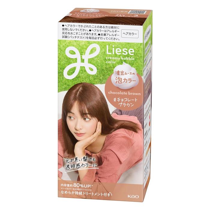 Liese [花王]リーゼ 泡カラー チョコレートブラウン 115ml [医薬部外品](黒髪用 ヘアカラー 透明感 泡タイプ) : ケンコーエクスプレス2号店 - 通販 - Yahoo!ショッピング