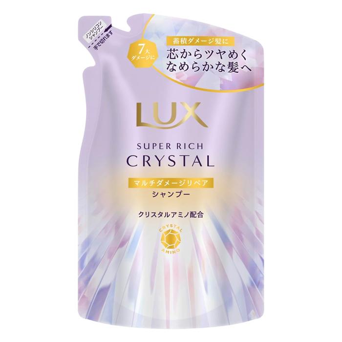LUX [ユニリーバ]LUX(ラックス) スーパーリッチクリスタル マルチダメージリペア シャンプー 詰替え用 300g (蓄積ダメージ 補修 ツヤ髪) : ケンコーエクスプレス2号店 ...