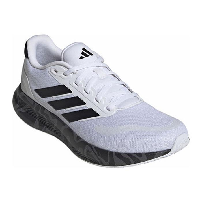 adidas（アディダス） 【送料無料】adidas メンズ コアランナー 5 ランニング/ ホワイトxブラック シューズ レギュラーフィット ...