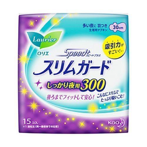 ロリエ Speed+ スリムガード しっかり夜用 羽つき 30cm 15コ入 : ケンコーエクスプレス - 通販 - Yahoo!ショッピング