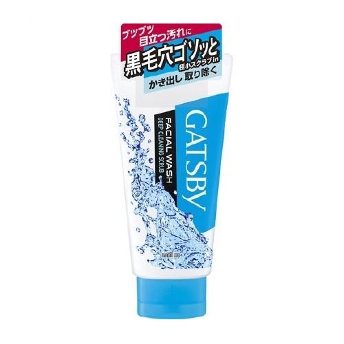 GATSBY ギャツビー フェイシャルウォッシュ ディープクリーニングスクラブ 130g 男性用 洗顔 : ケンコーエクスプレス - 通販 ...