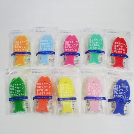 [マーナ MARNA]おさかなスポンジ K170 :1300-k170:ケンコーエクスプレス - 通販 - Yahoo!ショッピング